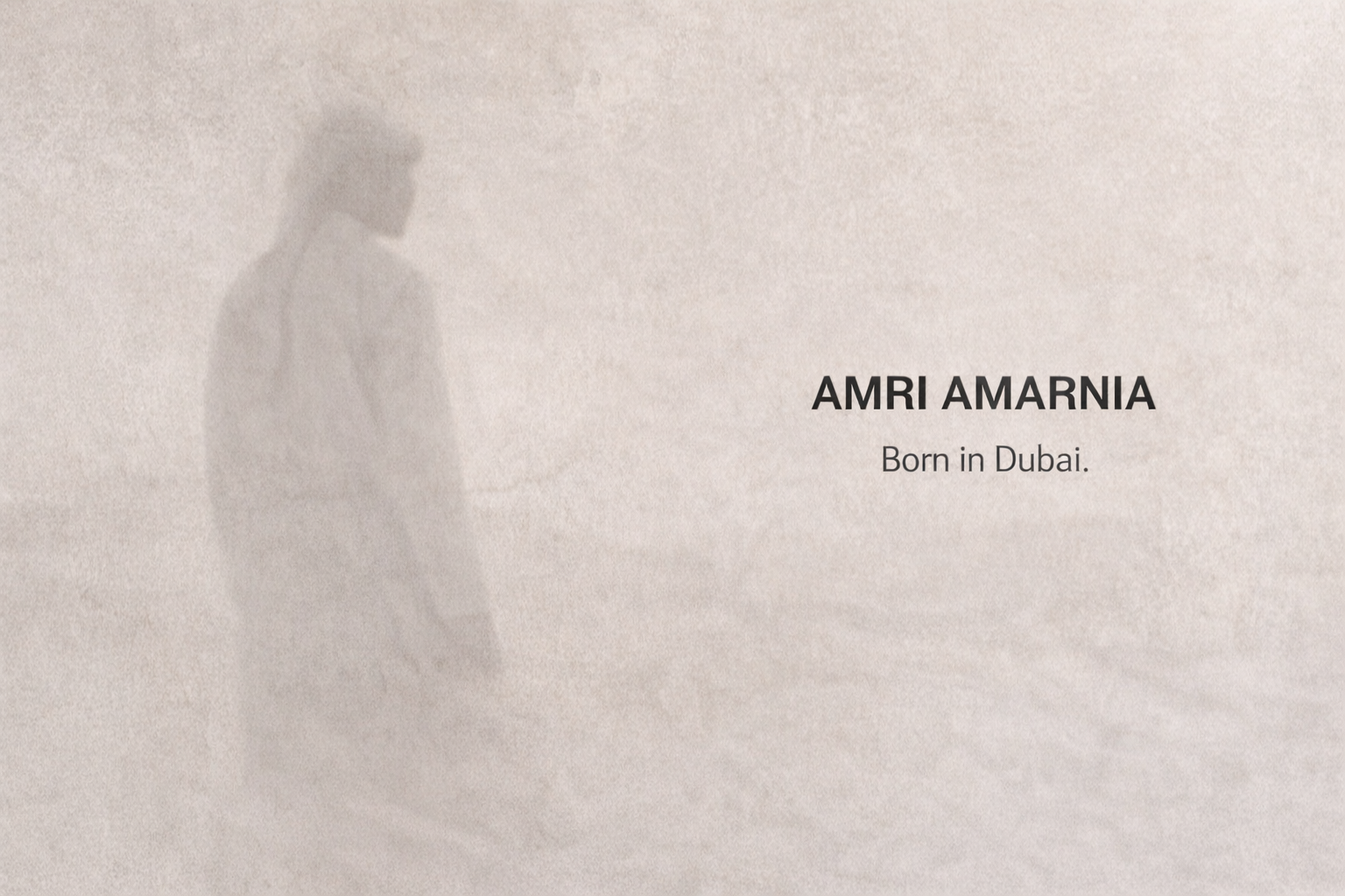 AMRI AMARNIA – Luxury Clothing Born in Dubai | Made in UAE